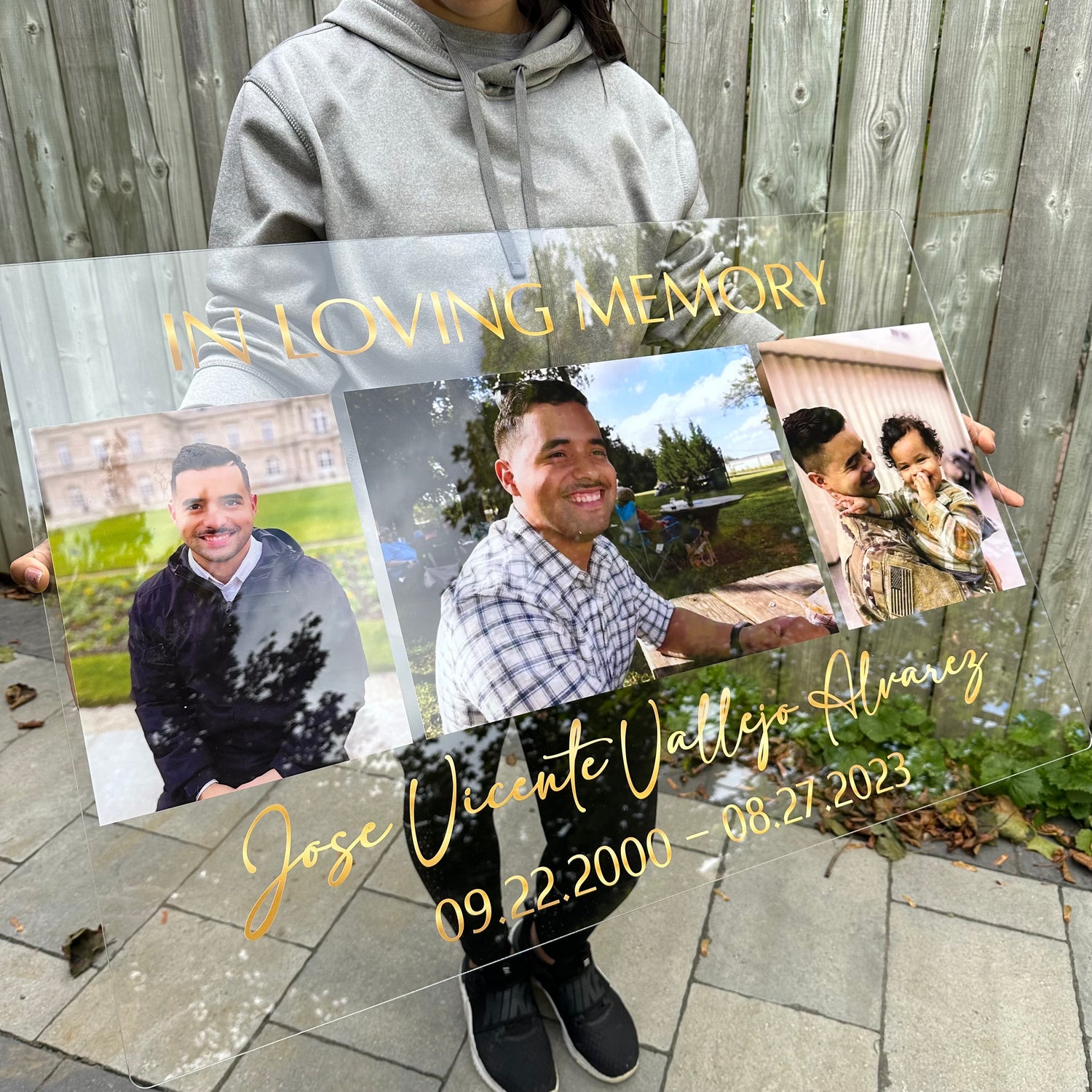 Multi Pictures Plaque
