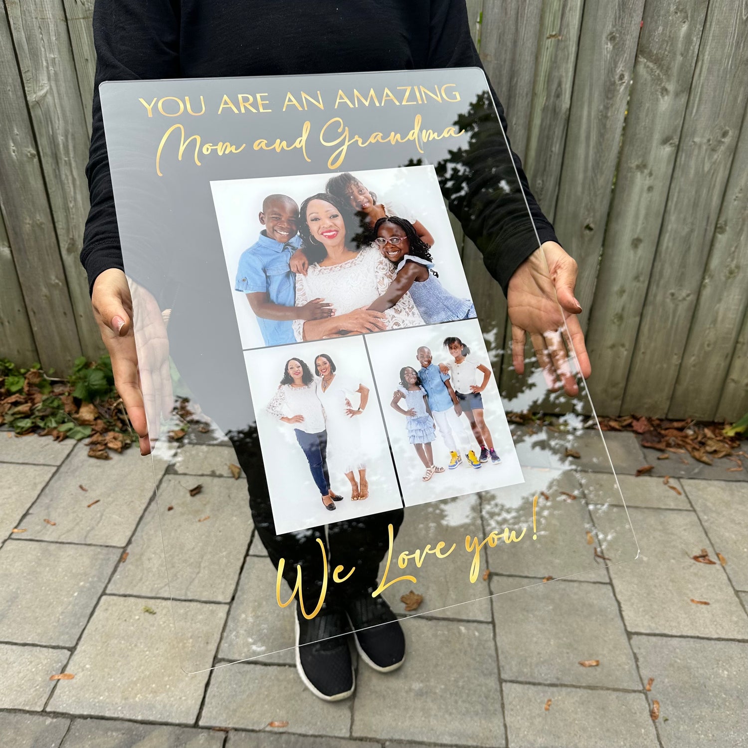 Printed Multi Pictures Plaque