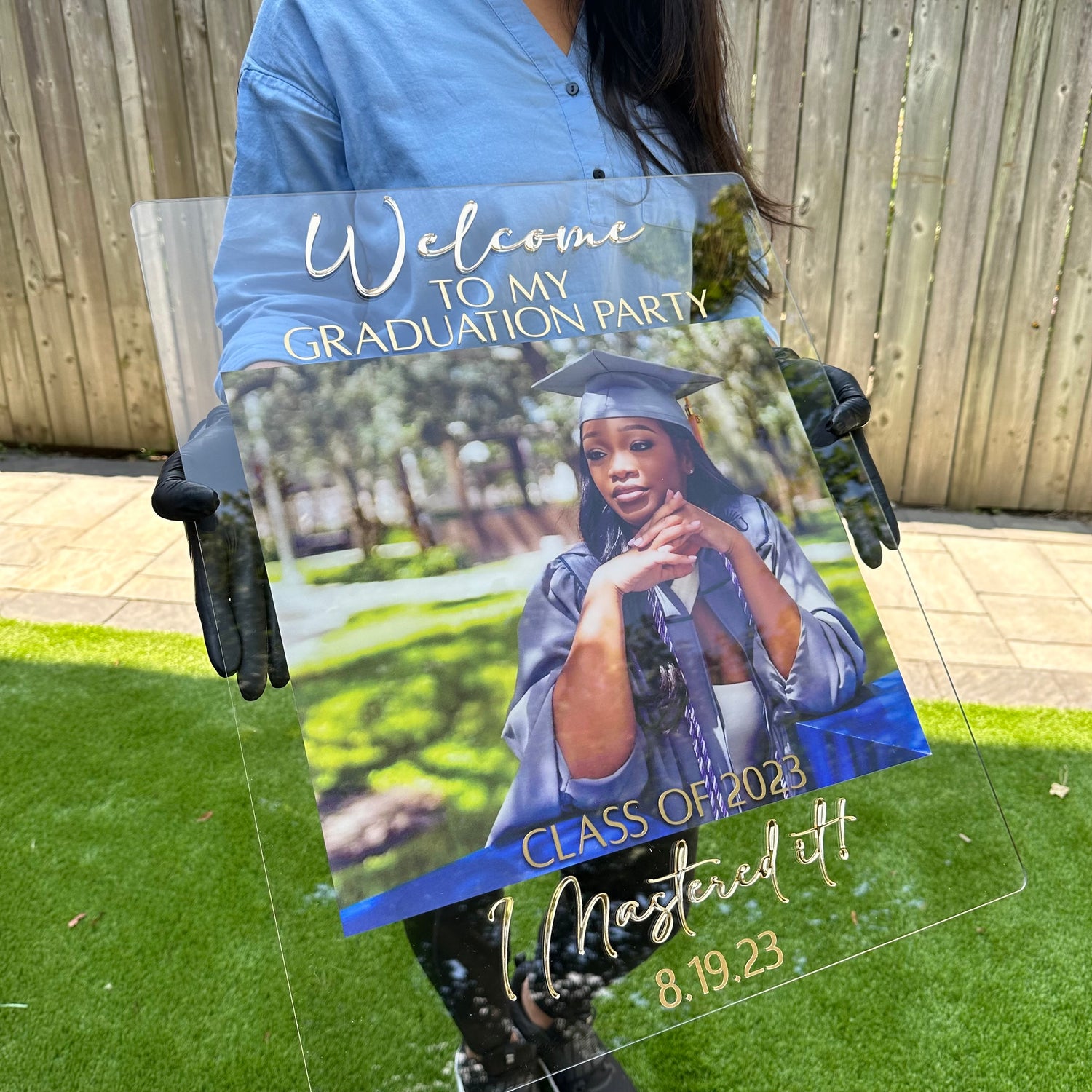 Photo Welcome Sign for Graduation