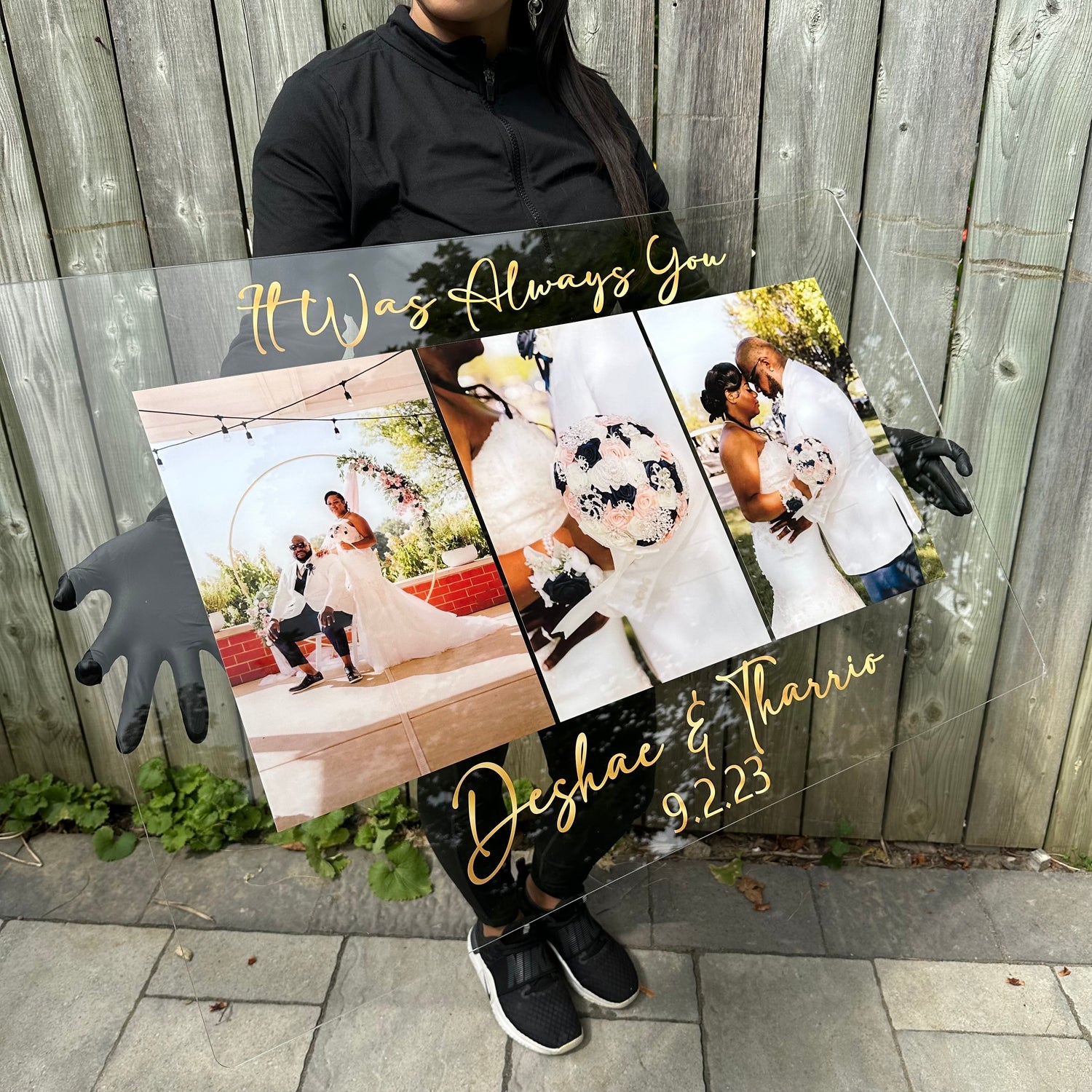 Printed Multi Pictures Plaque