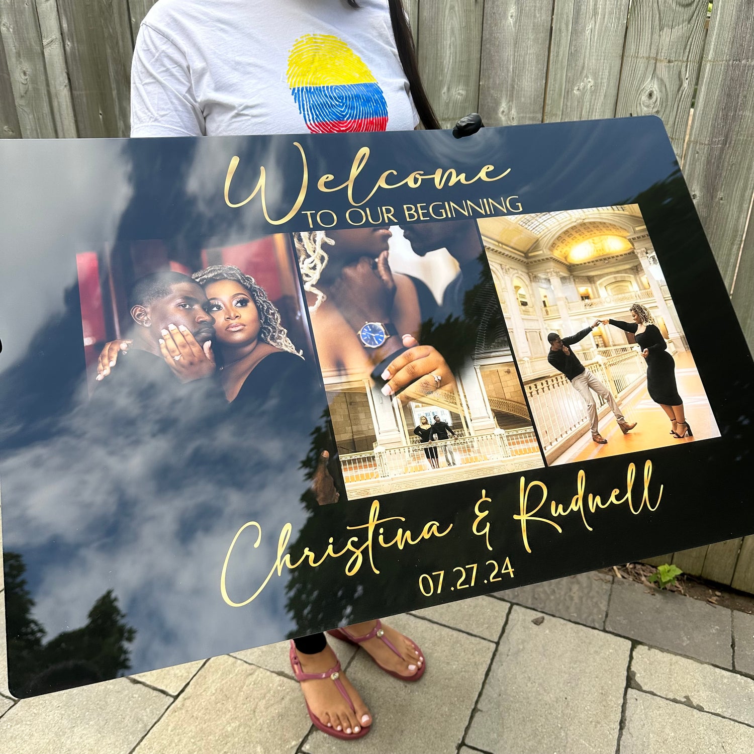 Multi Pictures Plaque