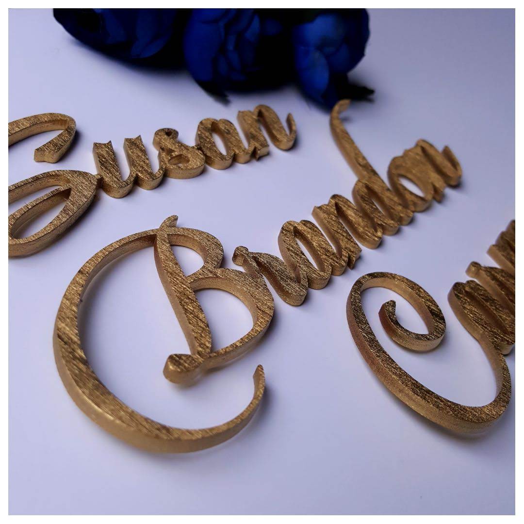 Placeholder Guest Names | Personalized | Free Design | Fast turnaround