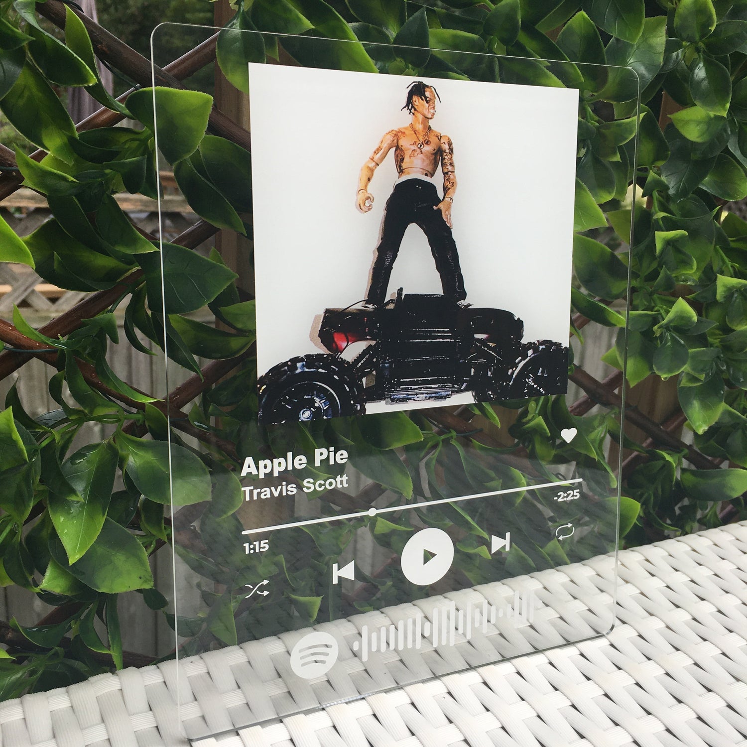Acrylic Song Plaque | 100% Custom Made
