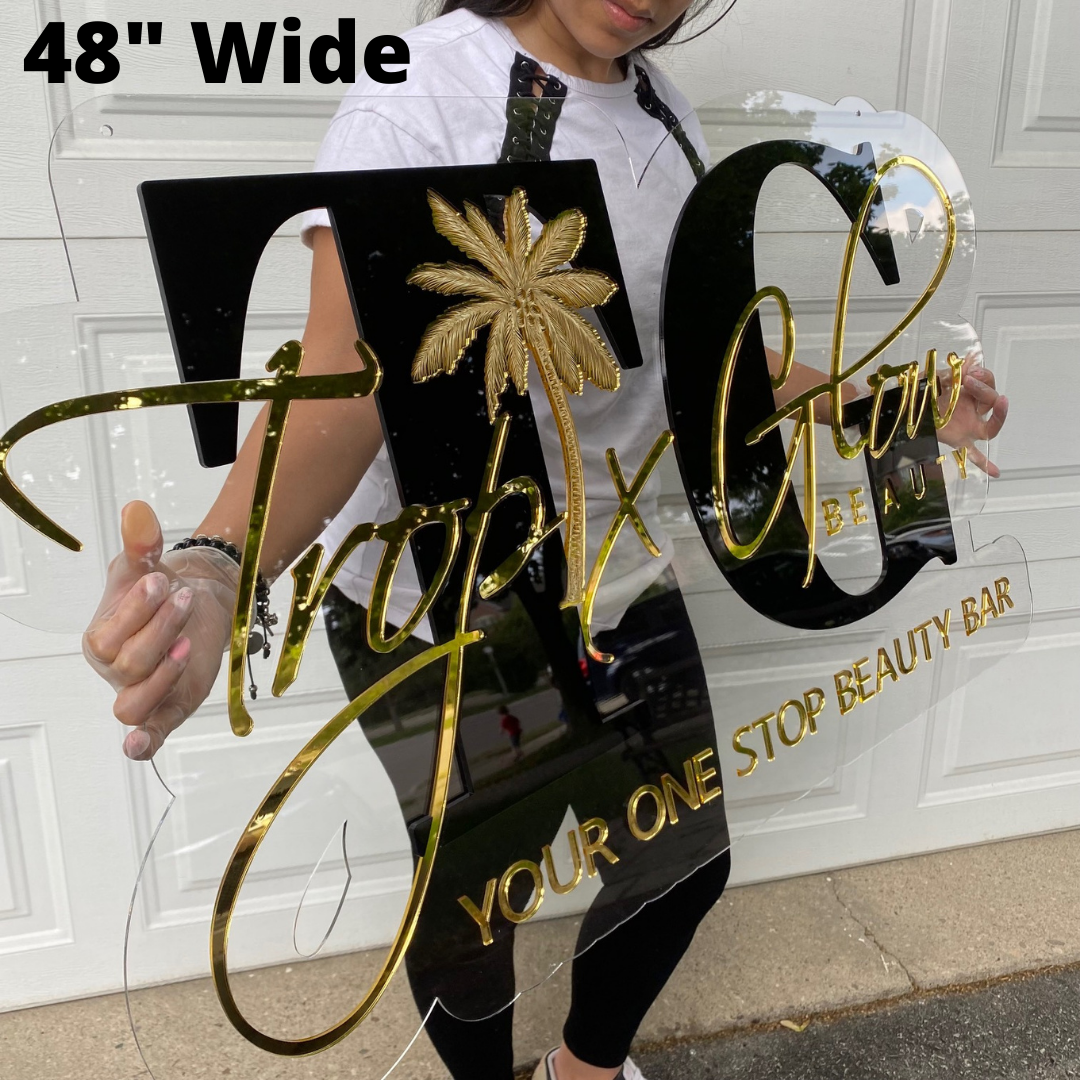 Custom Acrylic Signs for Business