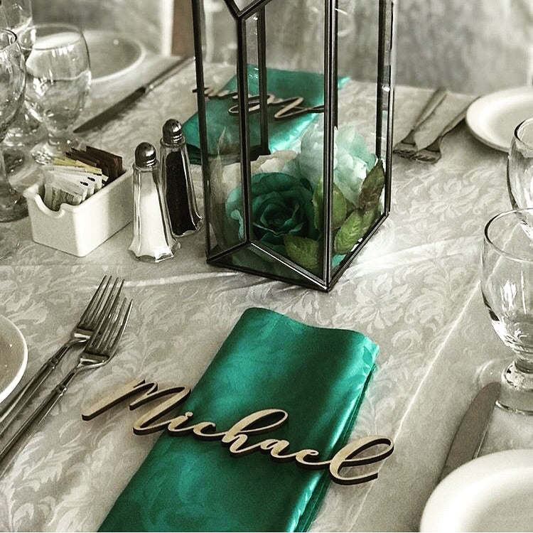 Placeholder Guest Names | Personalized | Free Design | Fast turnaround